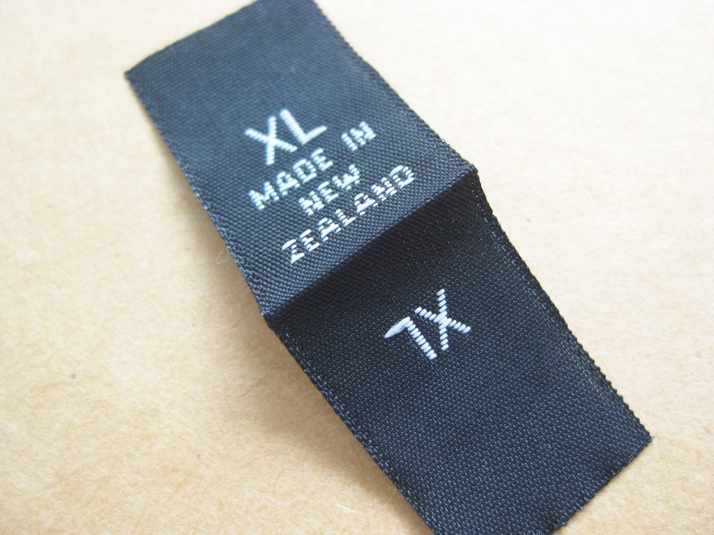 Black Woven Size Pips (MINZ)