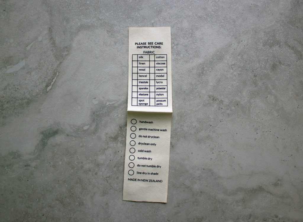 Multi Choice Cotton Care Labels
