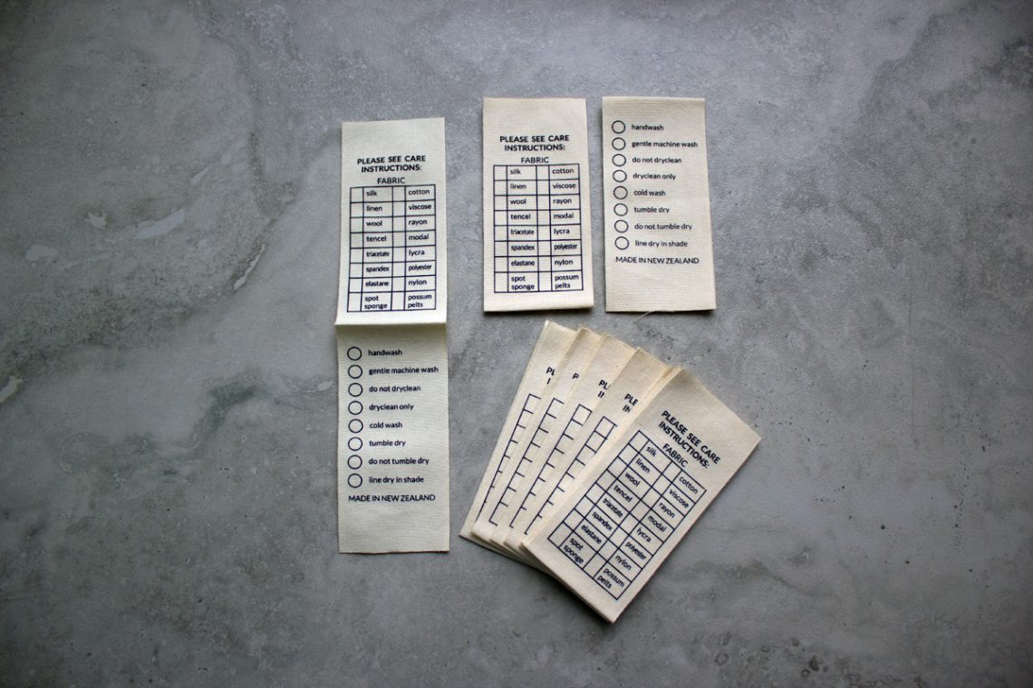 Multi Choice Cotton Care Labels